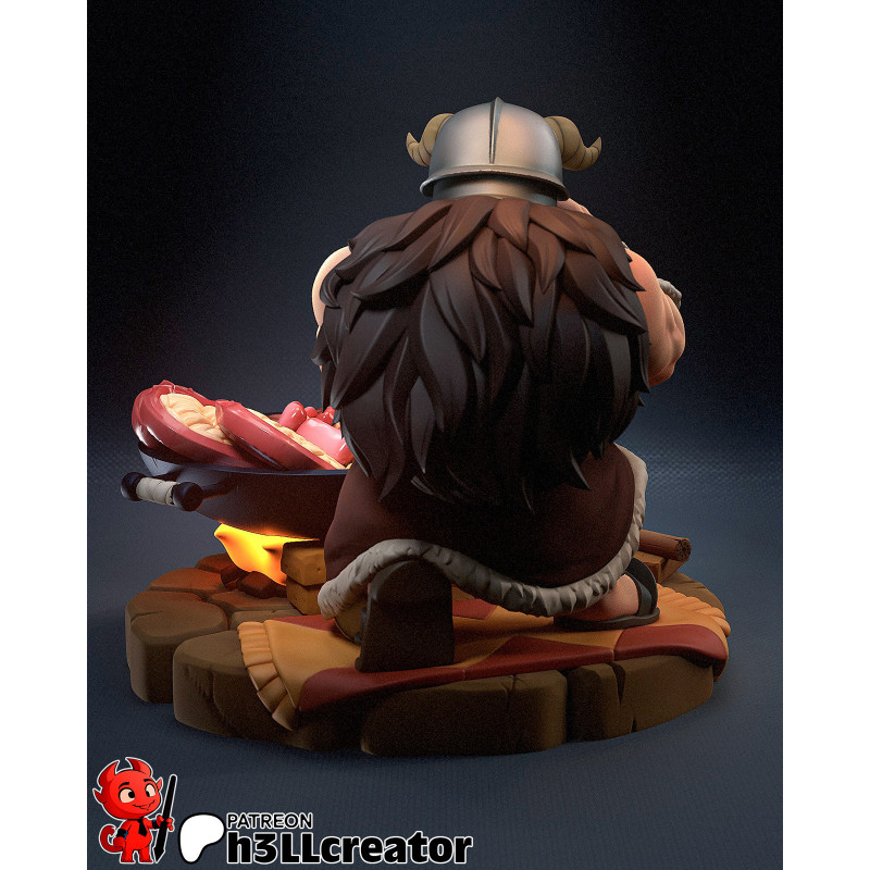 Figurine Senshi – Dungeon Meshi – Fan-Art en Résine par h3LLcreator ...