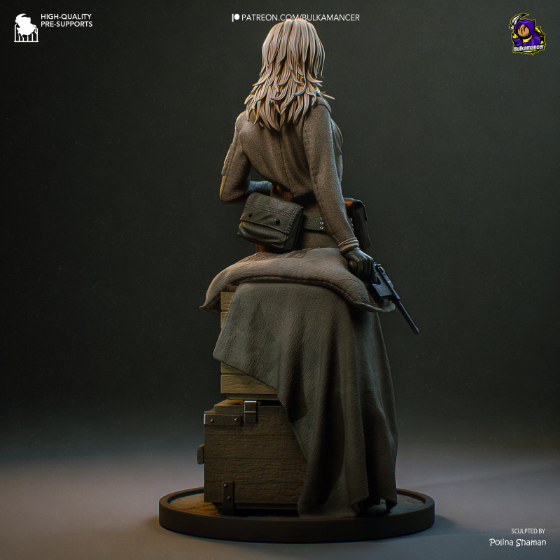 EVA - (Metal Gear Solid Delta) figurine à peindre