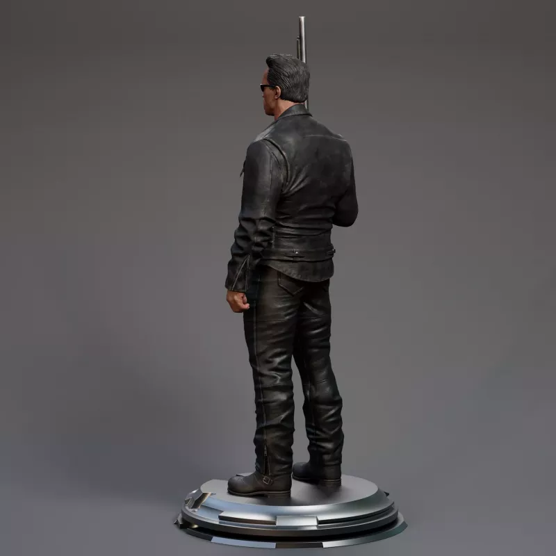Figurine Collector The Terminator T-800 | Film culte S-F Taille 1/12