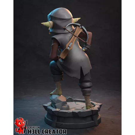 Nott the Brave / Veth Brenatto – Figurine 3D à peindre Mighty Nein ...