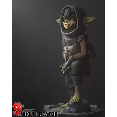 Nott the Brave / Veth Brenatto – Figurine 3D à peindre Mighty Nein ...