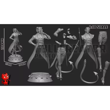 Figurine Mollymauk Tealeaf Critical Role - Tieffelin Blood Hunter à ...